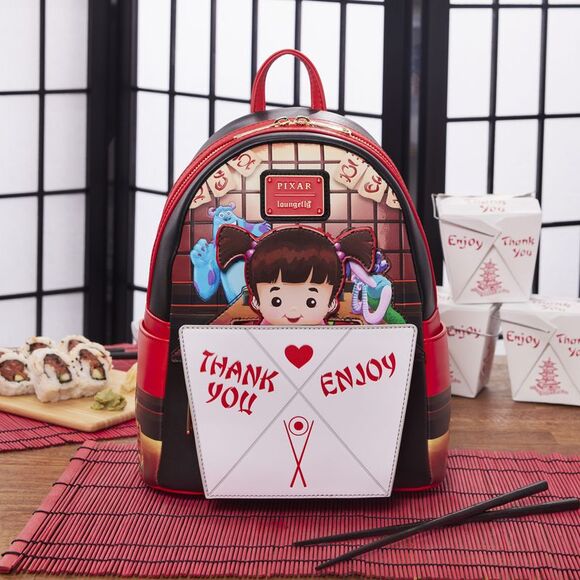 Loungefly | Bags | Monsters Inc Harryhausens Takeout Boo Popup Mini ...